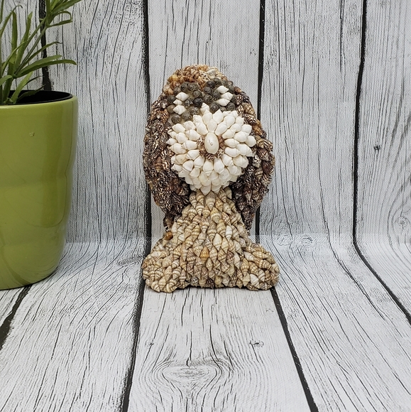 Wollestraat | Accents | Vintage Seashell Dog Figurine | Poshmark